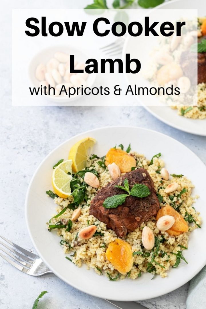 Slow Cooked Lamb with Apricots and Almonds - Searching for Spice