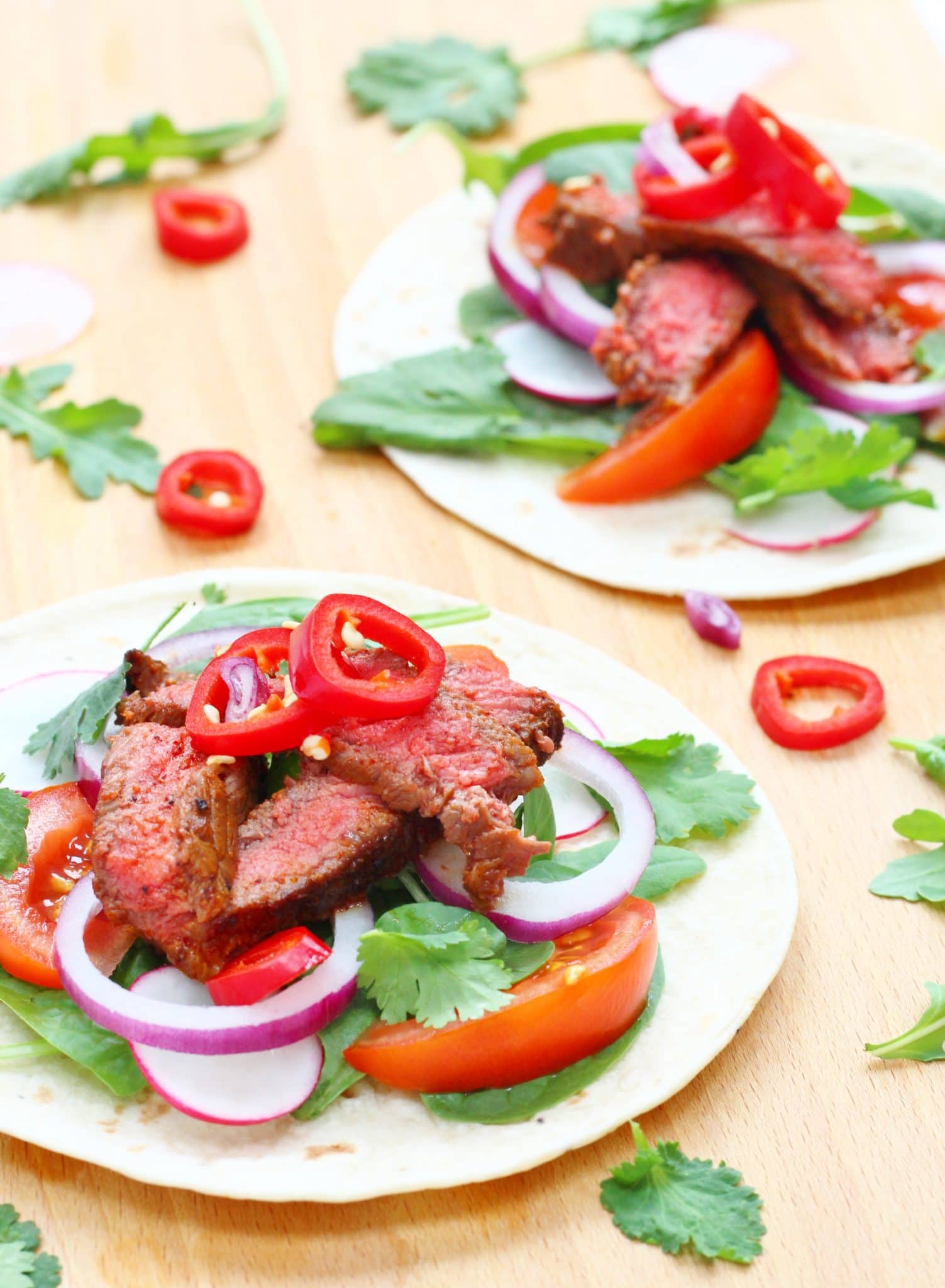 Easy Barbacoa Beef Steak Tacos - Searching for Spice