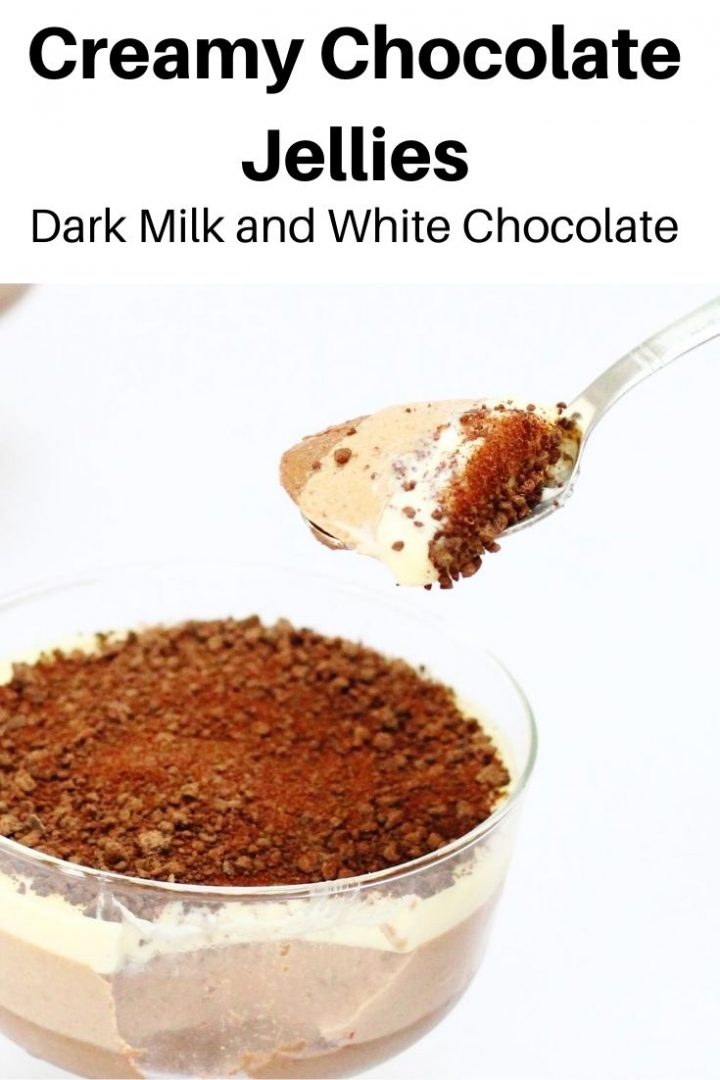 Creamy Chocolate Jellies with Vegetarian Gelatine - Searching for Spice