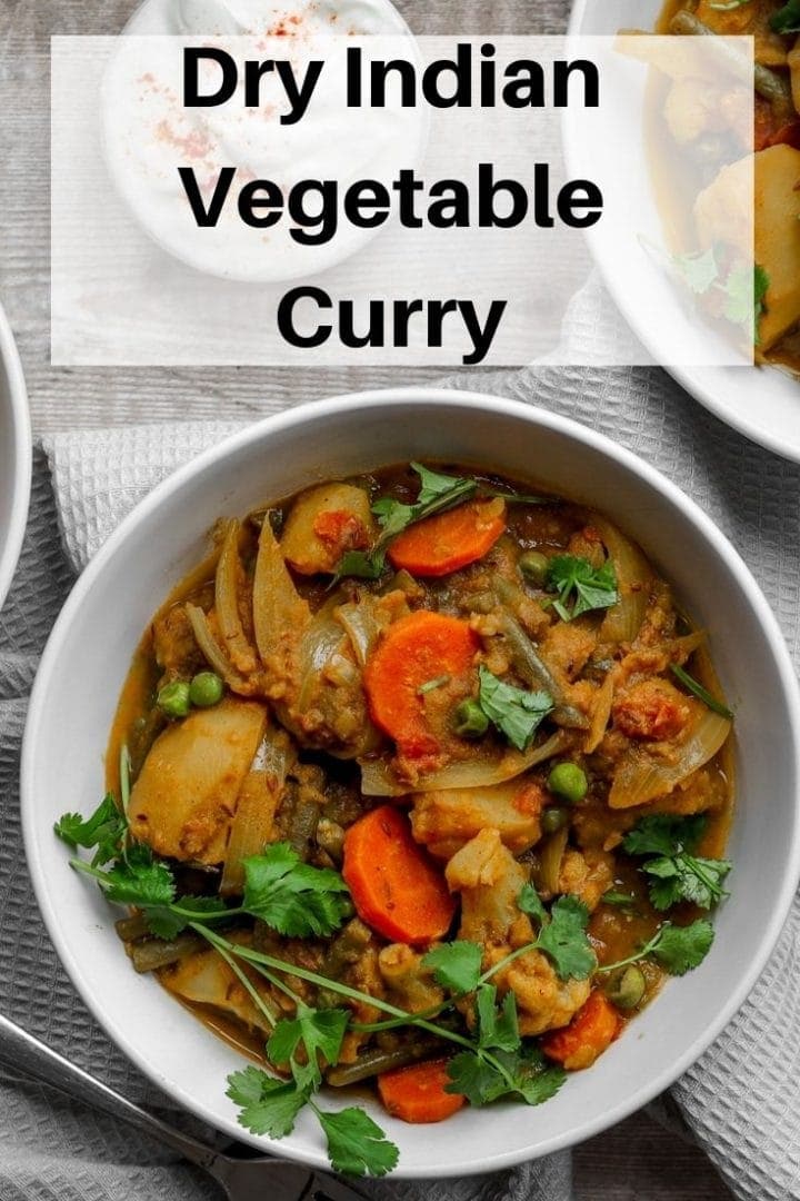 Indian Dry Vegetable Curry - Searching for Spice